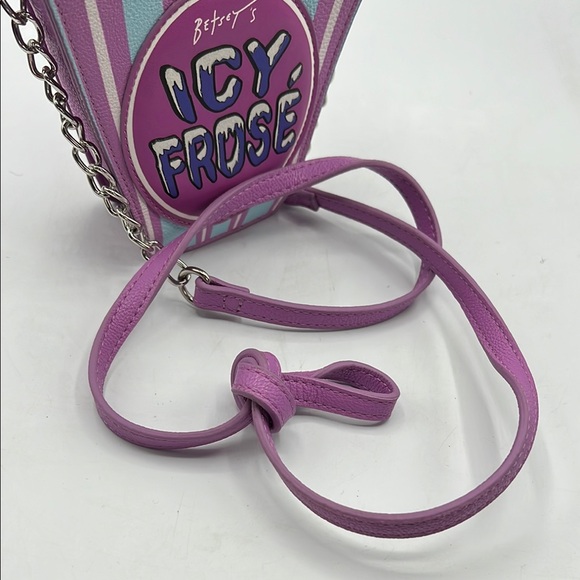 Betsey Johnson | Bags | Betsey Johnson Icee Frose Purple Blue Crossbody ...